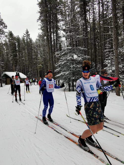 Cross-Country Ski Race - Ski For Light Canada